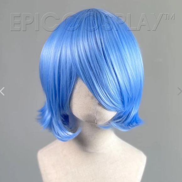 Epic Cosplay | Hair | Epic Cosplay Chronos Light Blue Mix Layered Bob ...